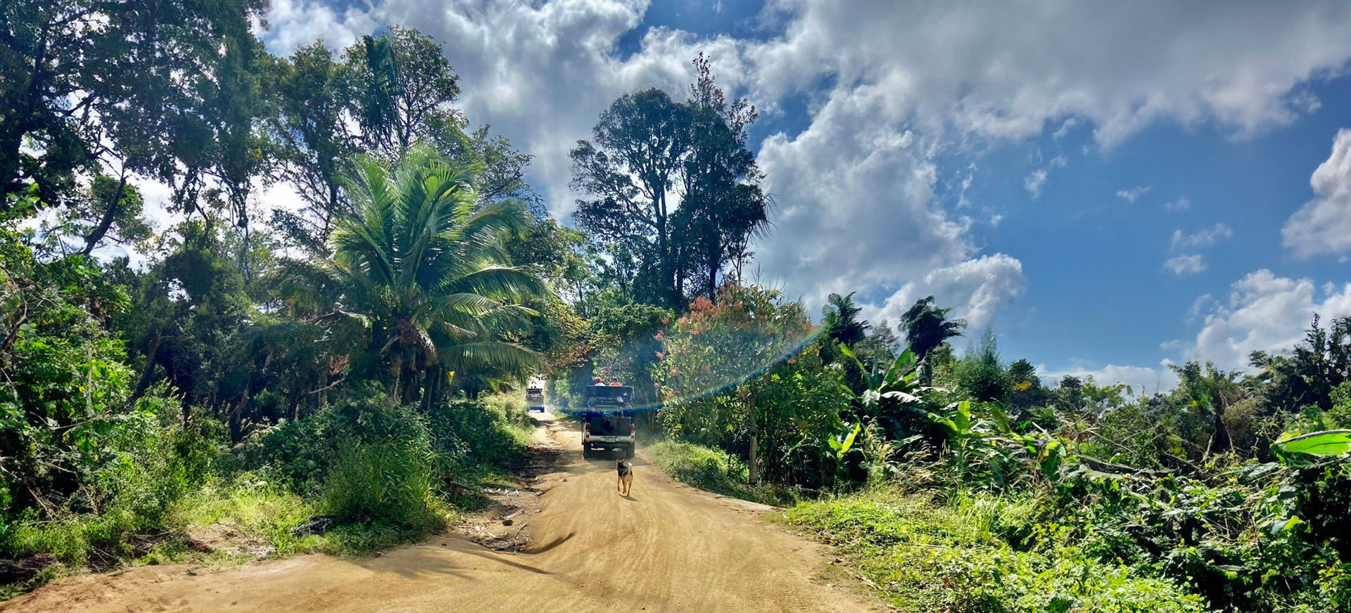Samui Lan View jeep-safari tour with a beach visit