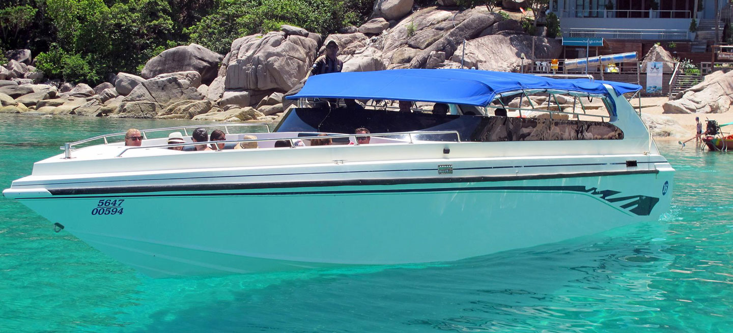 Speedboat service between Koh Samui and Koh Phangan