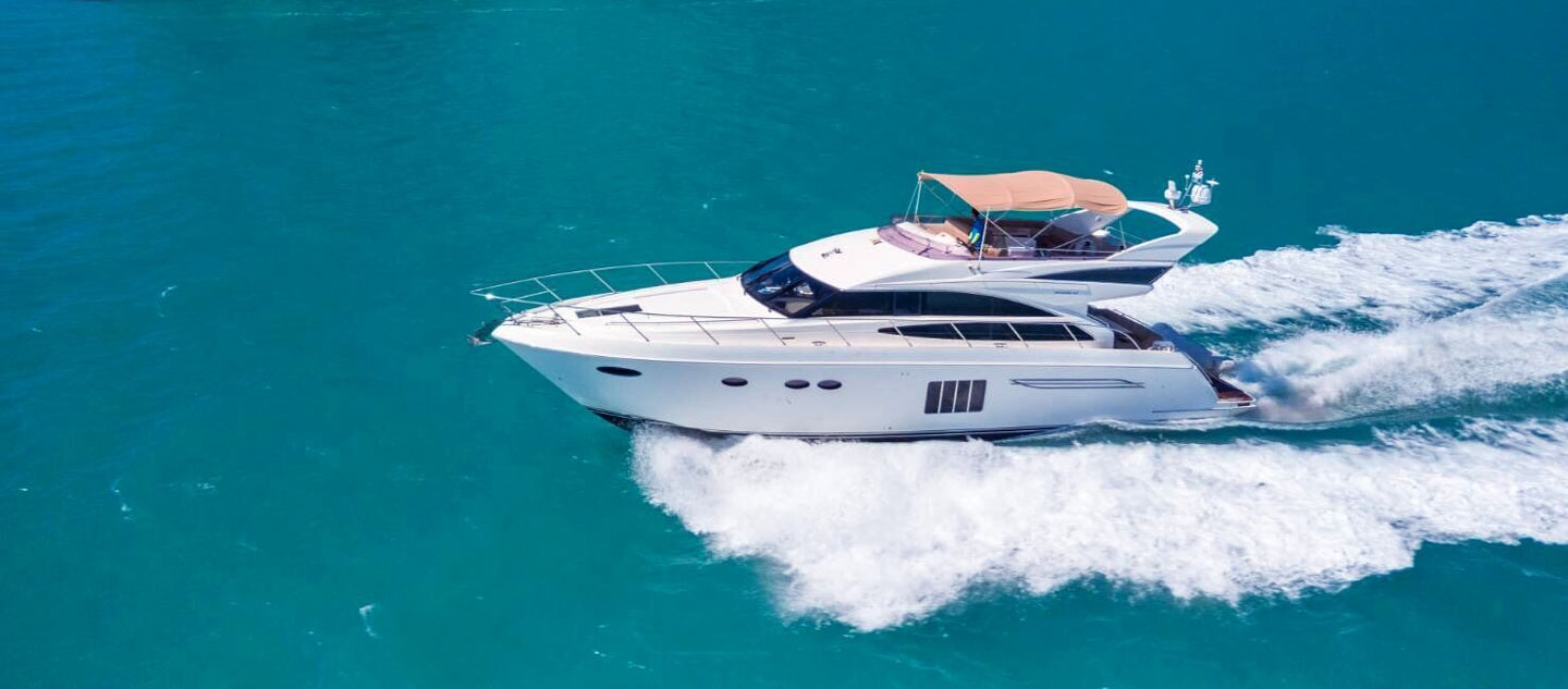Motor yacht "Princess 64"