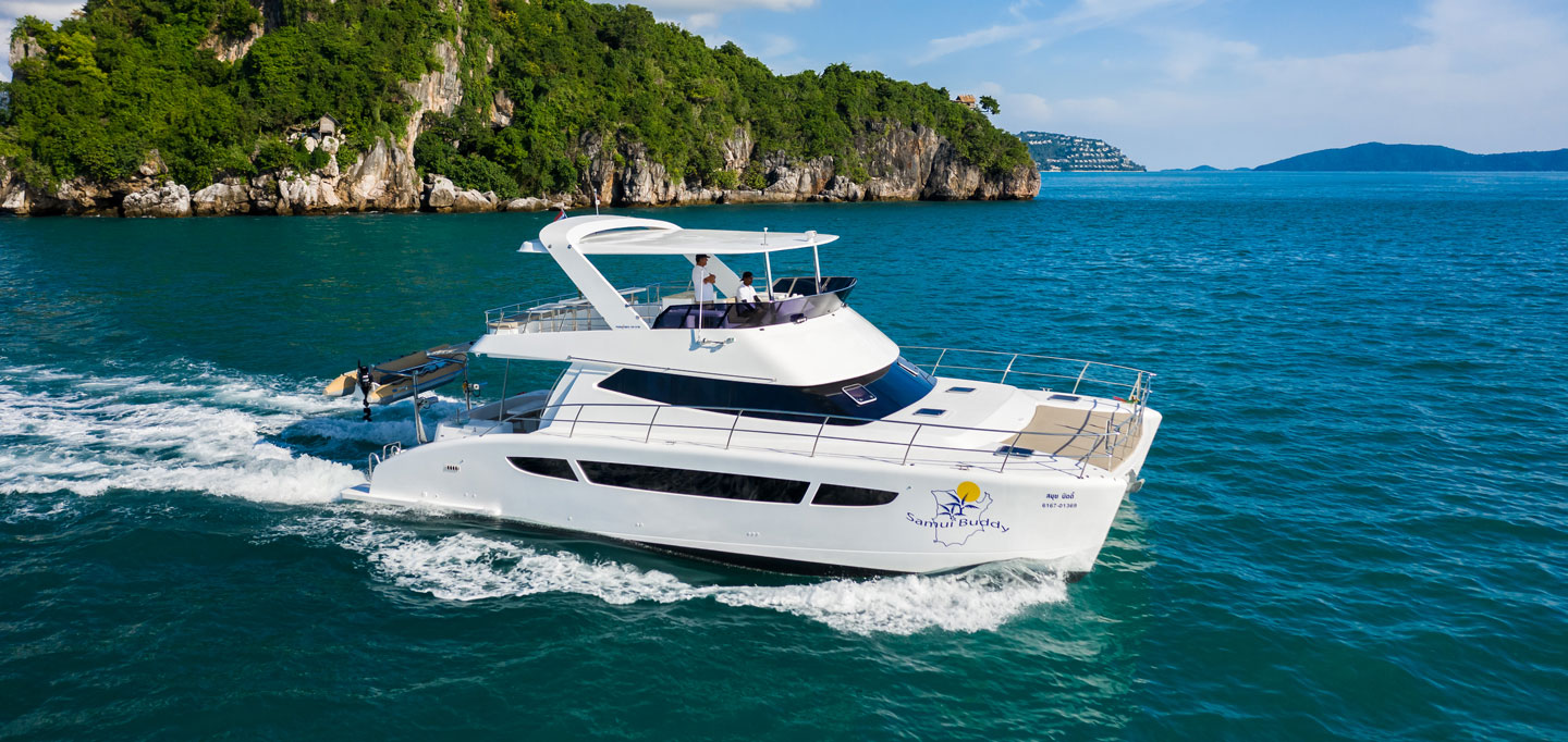 Motor catamaran "Samui Buddy"