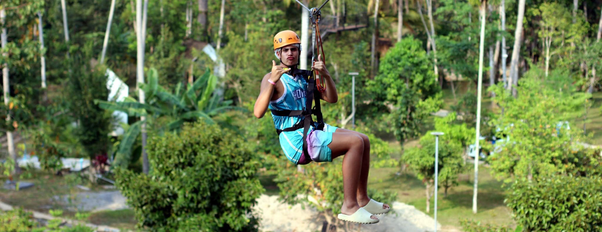 Samui zip line